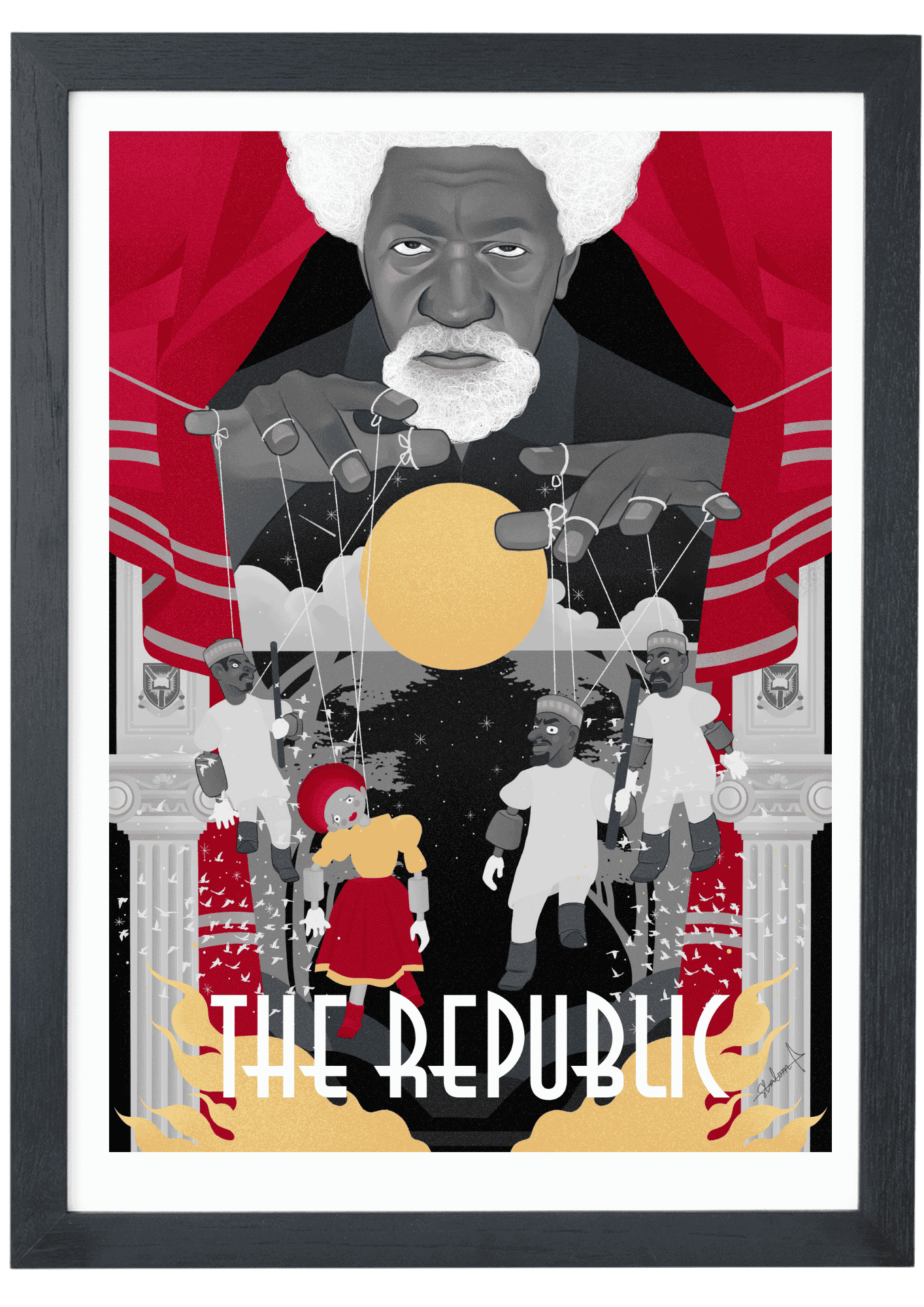 'Nigerian Theatre' Print - The Republic